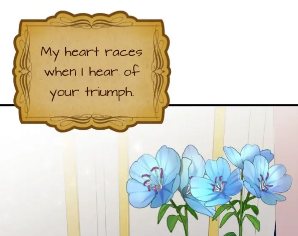 This is supposed to be the first love letter. I can imagine the ML’s ...