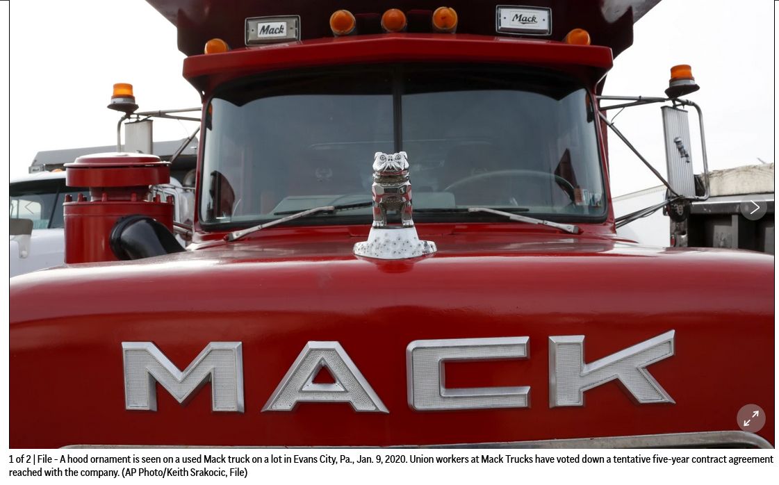 Workers at Mack Trucks go on strike after rejecting tentative contract ...