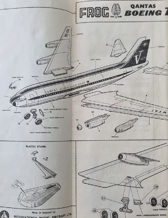 Boeing 707 Mystery Kit - Classic - up to 1968 - Britmodeller.com