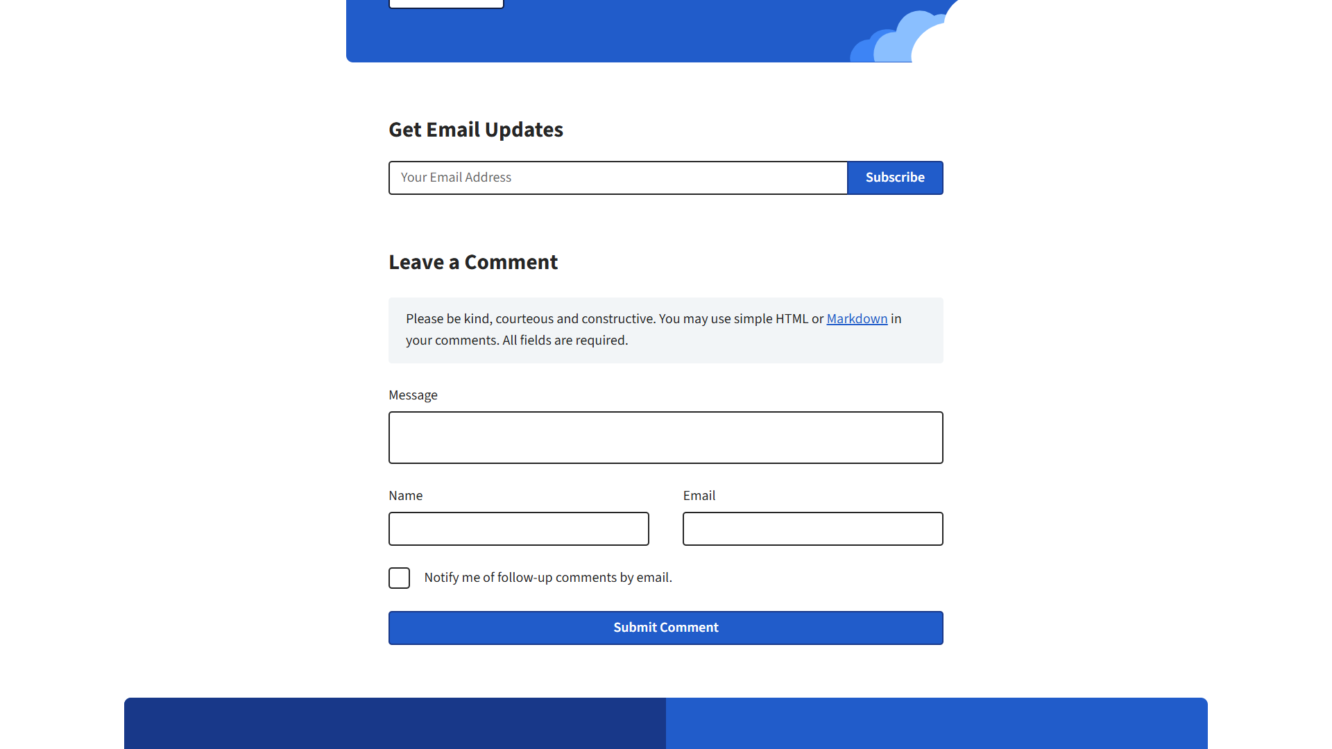 Comment Section on a Website | Benefits and Examples