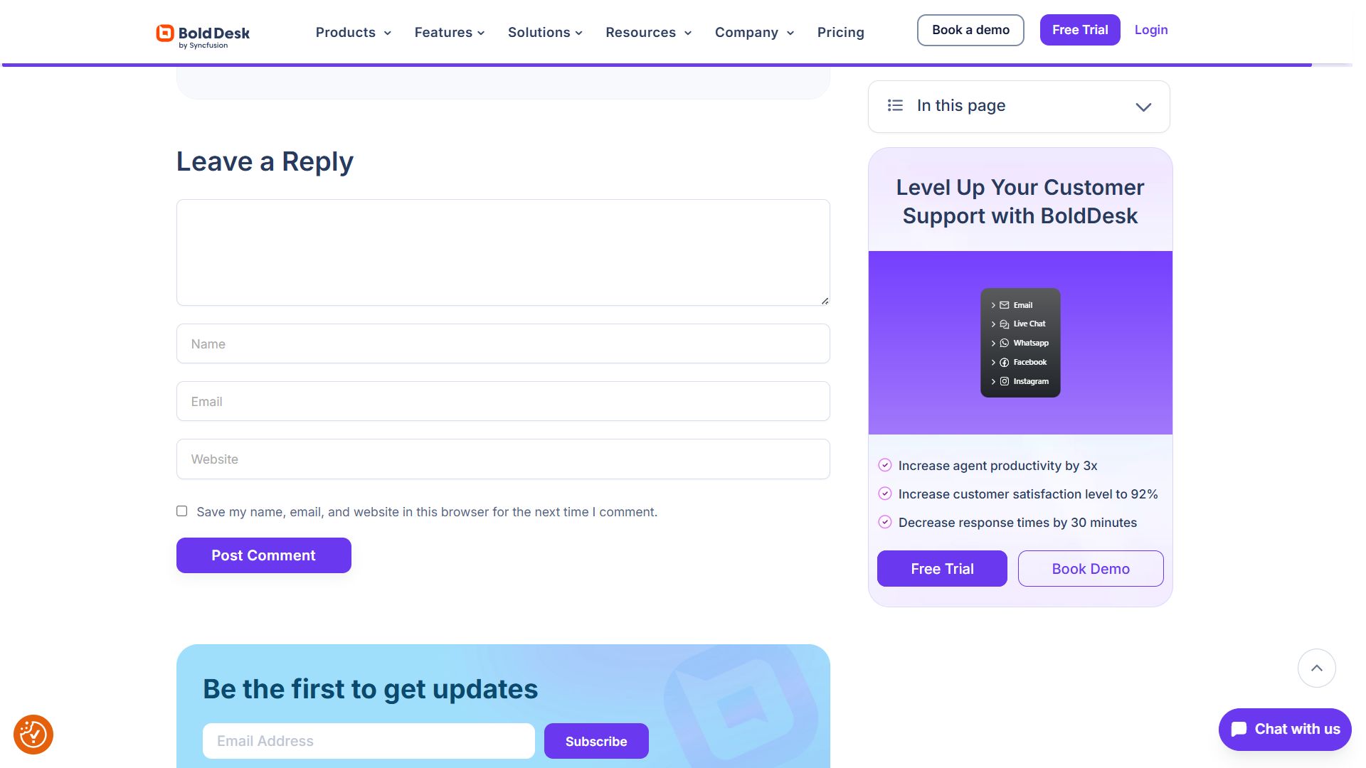 Comment Section on a Website | Benefits and Examples